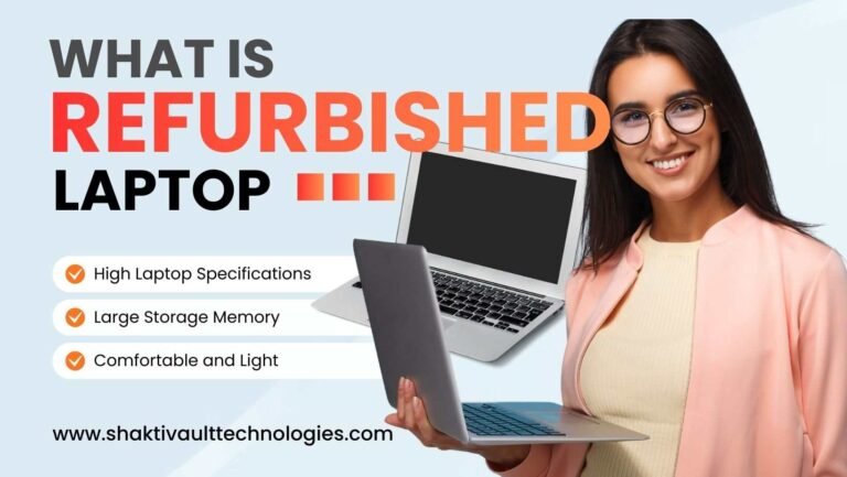 What is a Refurbished Laptop? Complete Guide | Shaktivault